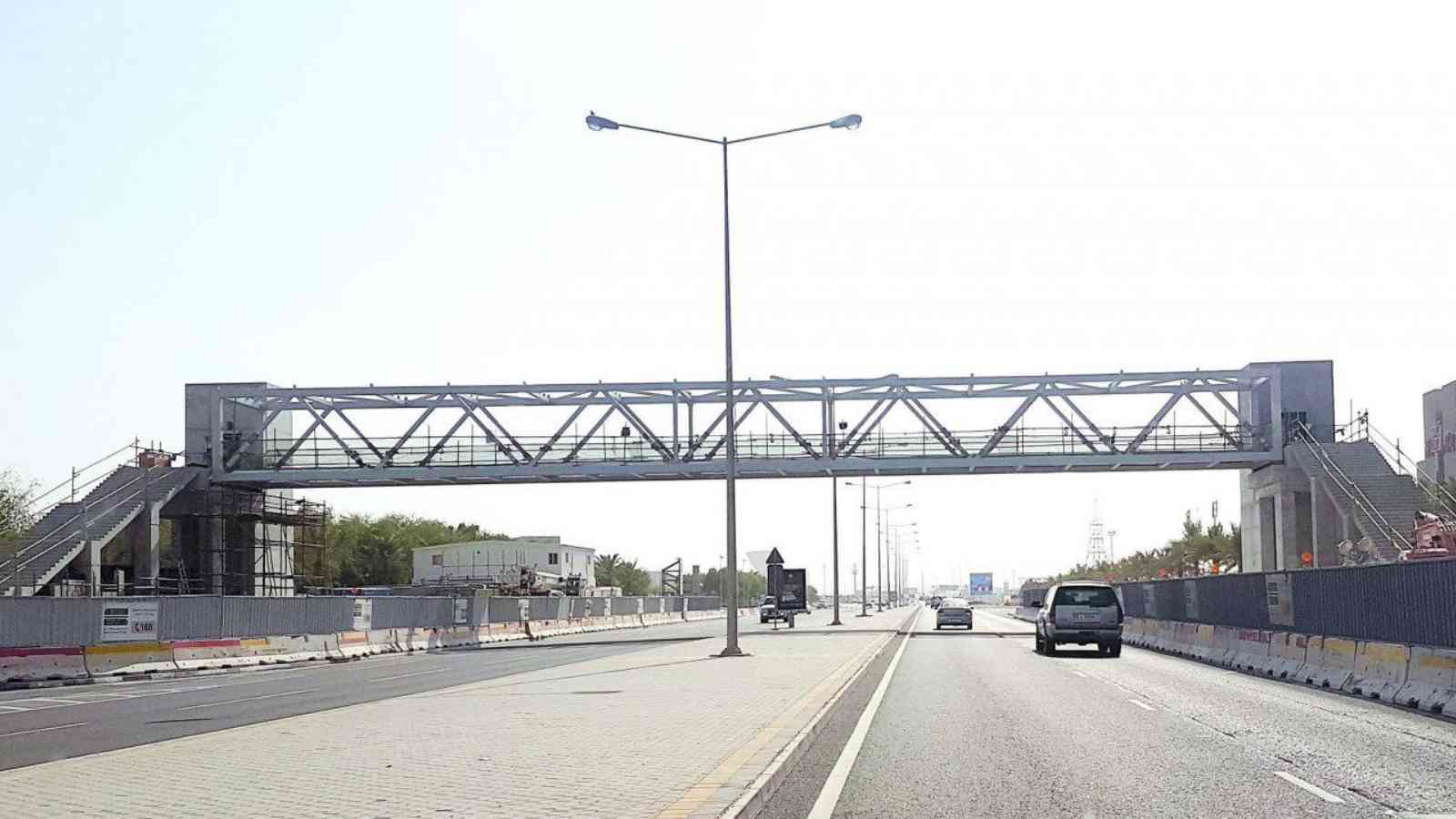 Muqawlat Qatar|The First Pedestrian Bridge in Al Wakra is nearing ...